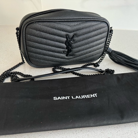 YSL Saint Laurent | Bags | Ysl Saint Laurent Mini Lou Matelass Leather ...